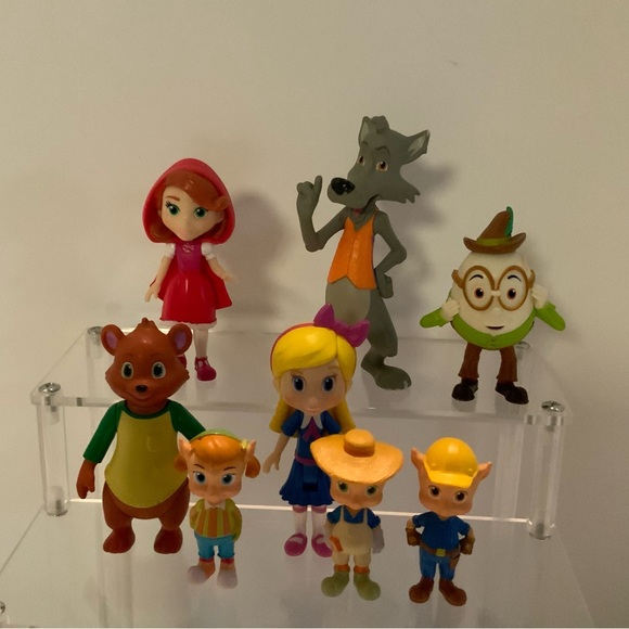 Disney | Toys | Disney 8pc Goldie And Bear Little Red Riding Hood ...